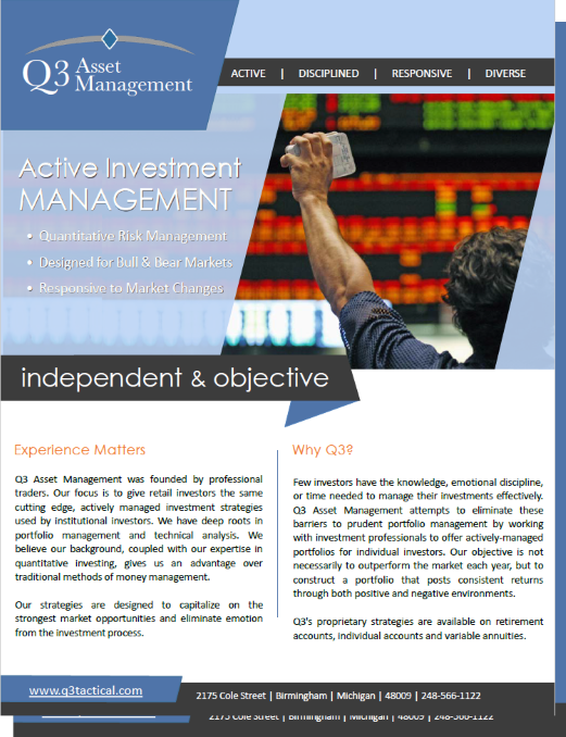 Q3 Overview – Q3 Asset Management